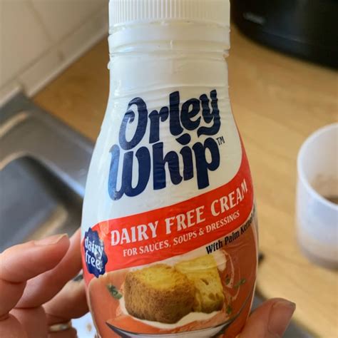 Orley Whip Dairy Free Cream Review Abillion