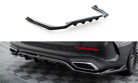 Splitter Tylny Rodkowy Z Dyfuzorem Mercedes Benz E Amg Line W