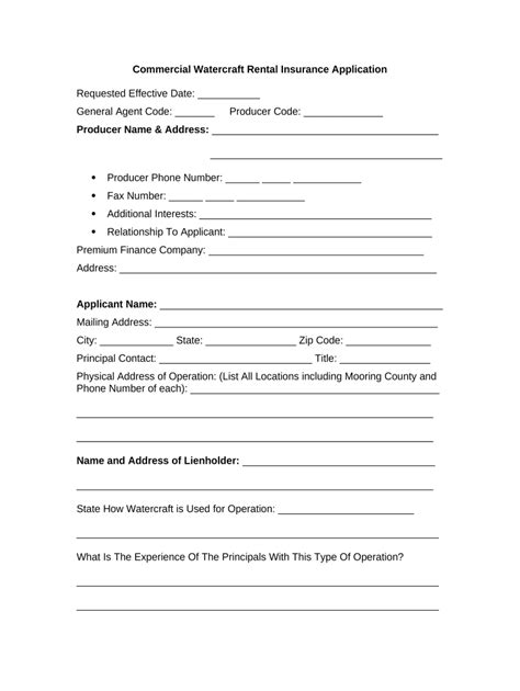 Commercial Rental Application Fill Out Sign Online Dochub