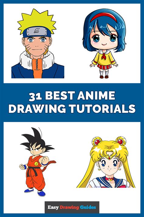 How To Draw Anime 31 Easy Step By Step Anime Manga Drawing Tutorials