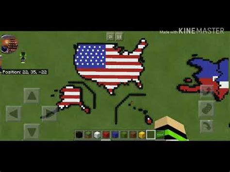 My Pixel Art Map In Minecraft YouTube