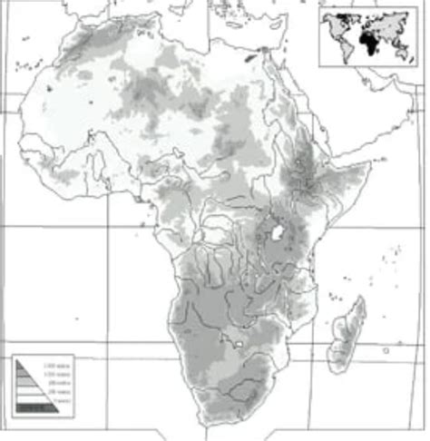 Print Map Quiz Mapa Interactivo De Africa 1 Eso Geografia E