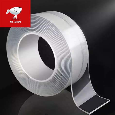 Fita Acrilica Gel Transparente Dupla Face X Cm Shopee Brasil