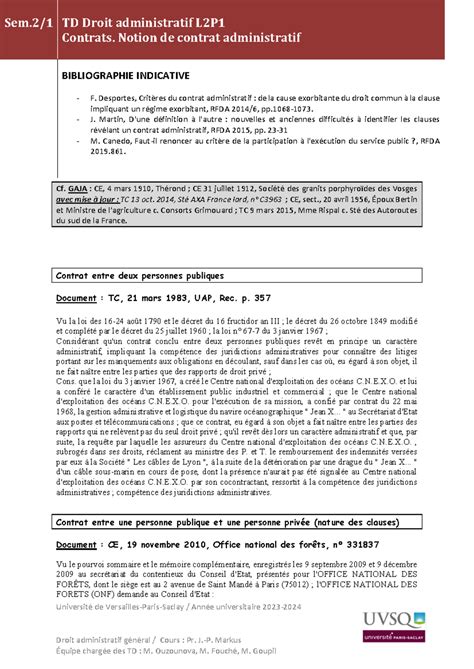 Td Dag Contrats Notion Universit De Versailles Paris Saclay