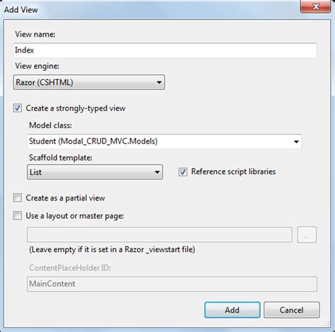 rohit kesharwani crud operation using modal dialog in asp mvc