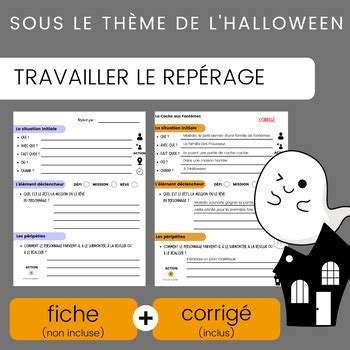 Compréhension de Lecture Halloween Texte Narratif Fantômes 2e Cycle 3e