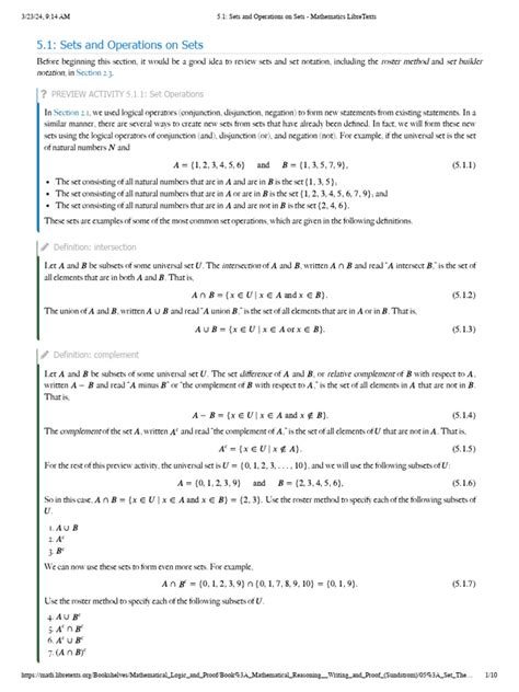 5 1 sets and operations on sets mathematics libretexts pdf set mathematics interval