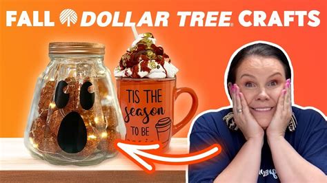 Dollar Tree Fall Crafts Ideas DIY Arts And Crafts YouTube