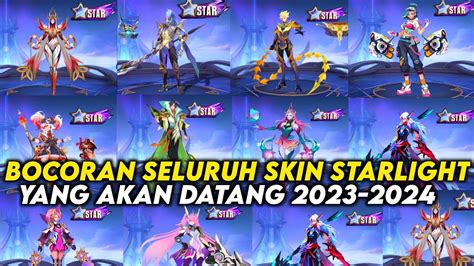 Bocoran Seluruh Skin Starlight Ml Yang Akan Datang Dan Rilis