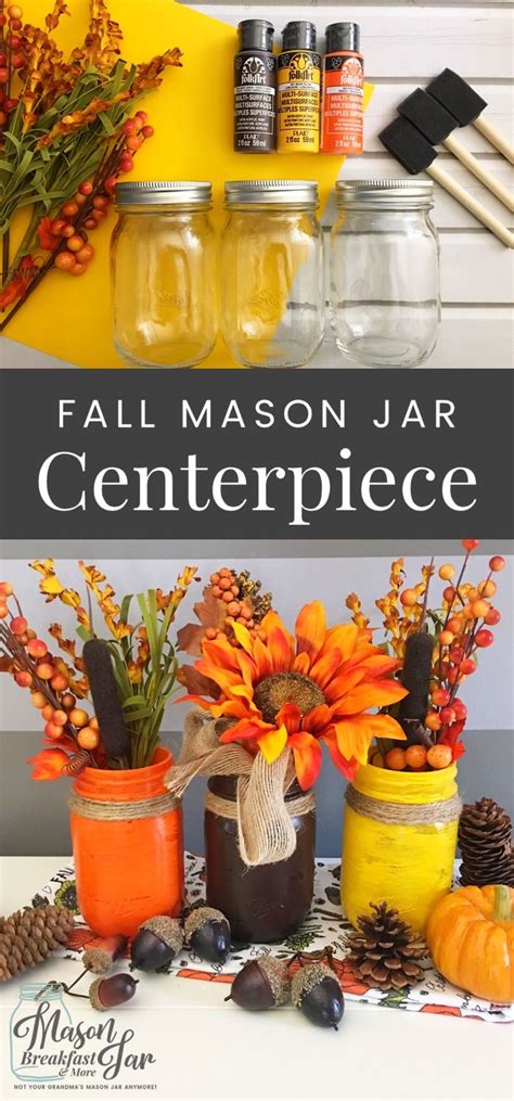 What are your favorite Mason jar craft ideas for fall décor Let this