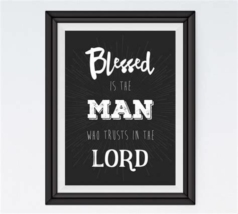 Blessed Is The Man Who Trust In The Lord Jeremiah Seeds Of Faith