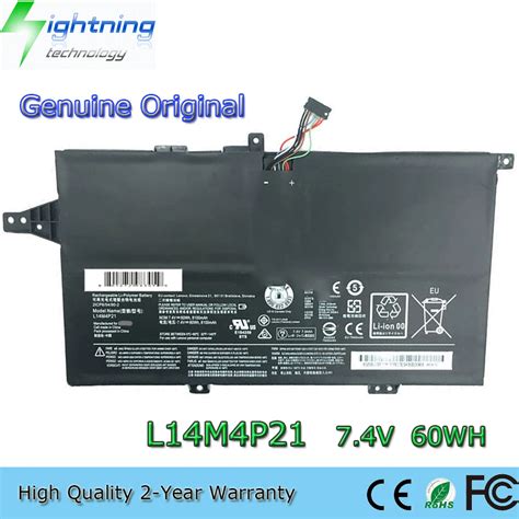 Bateria Original Genu Na Do Port Til Para Lenovo Novo Genu No 7 4V 60Wh