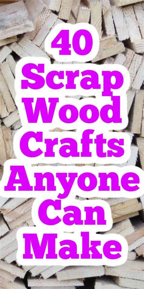 Diy Scrap Wood Projects You Can Make Small Wood Projects Scrap
