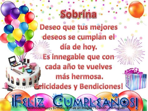 Recolectar 67 images feliz cumpleaños sobrina bendiciones Viaterra mx