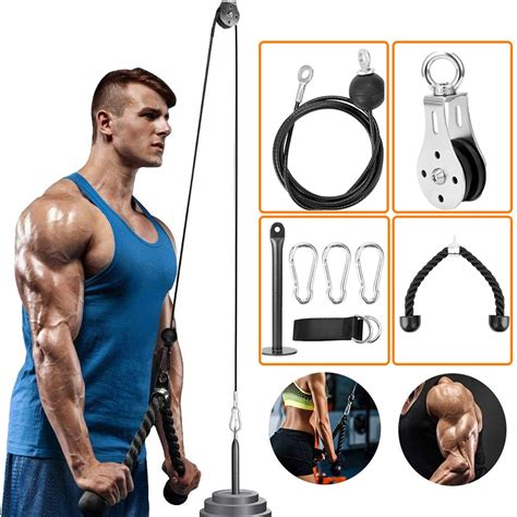 Buy Riiai Fitness Lat And Lift Pulley System Cable Machine With