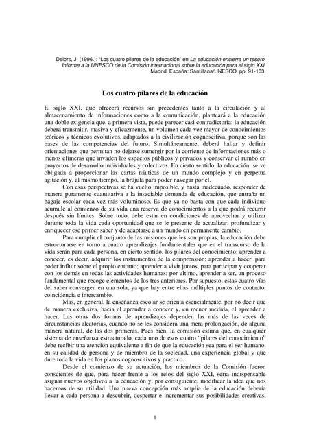 Los cuatro pilares de la educación MRL uDocz