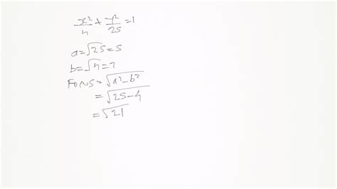 solved sketch the ellipse using the latera recta