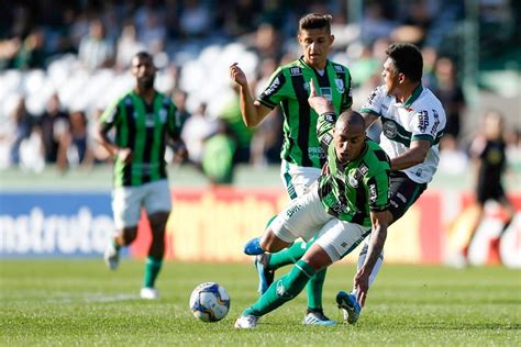 Coritiba x América MG assista aos gols às polêmicas e aos melhores