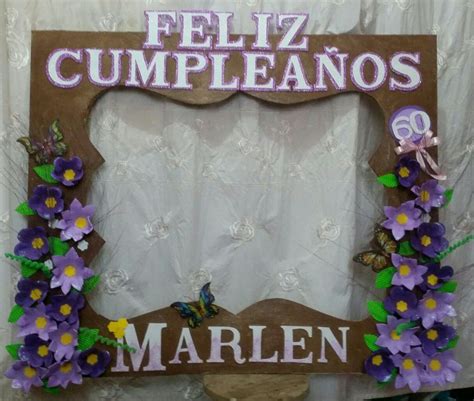 Cuadro de selfie flores Manualidades Decoración de unas Cuadros
