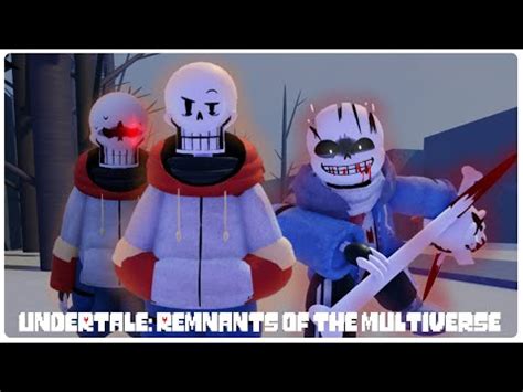 TS UnderSwap Papyrus Insanity Sans Showcase Undertale Remnants Of