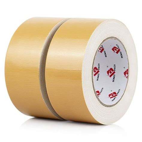 Universal Ruban Adhésif Toilé Heavy Duty Duct Tape 2 rouleaux 50 mm