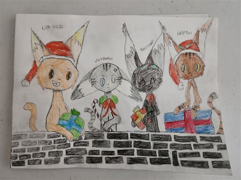 Leafpool And Her Kits For The December Competition Warrior Cats