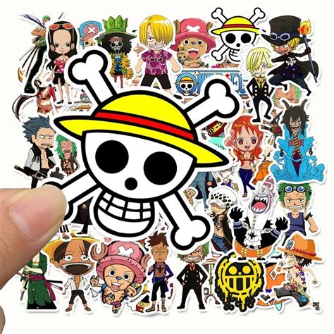 50 Stickers De One Piece Etiquetas Autoadhesivas Cuotas sin interés