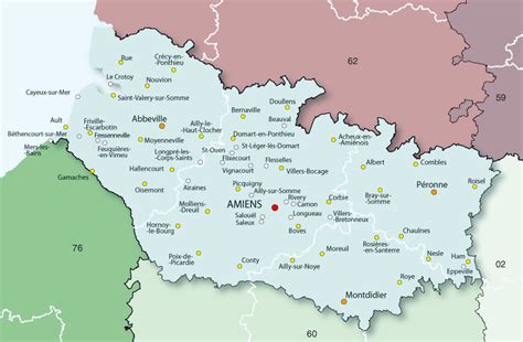 Carte De La Somme Carte