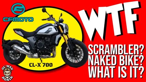 Wtf Scrambler Naked Bike What Is It Ol Man Ronin S E Youtube