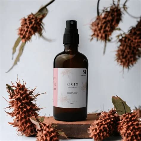 Huile Végétale de Ricin Pressée à froid 100ml SAJ