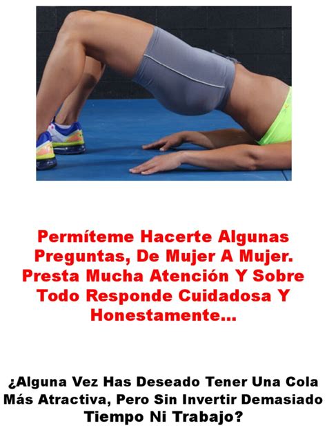 PDF Ejercicios Para Aumentar Gluteos Aumentar Gluteos Rapido Como
