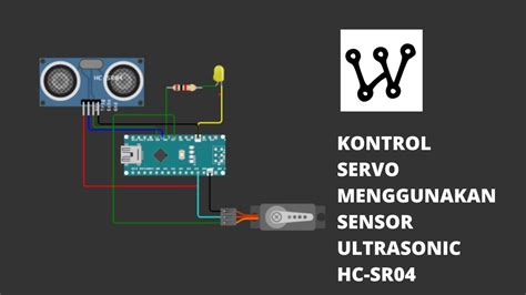 Kontrol Servo Menggunakan Sensor Ultrasonic Hc Sr Dengan Platform