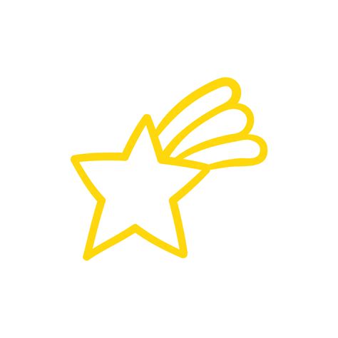 Free Hand Drawn Star Collection Simple Design 14489252 PNG With