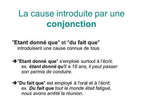 Pin by France francés français fren on FLE Cause et conséquence