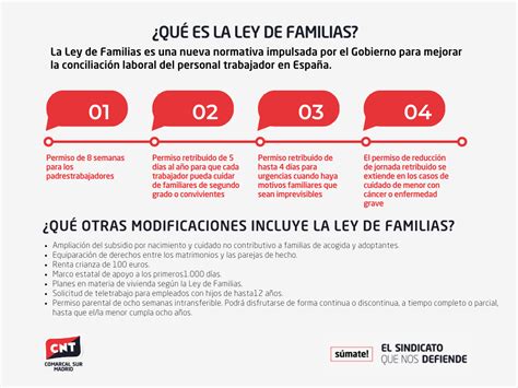La Ley De Familias Qu Es Y Qu Novedades Supone Cnt Comarcal Sur