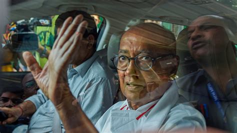 Congress President Election Digvijaya Singh Out Of Cong Prez Poll Race