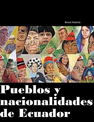 Pueblos Y Nacionalidades Del Ecuador By Issuu