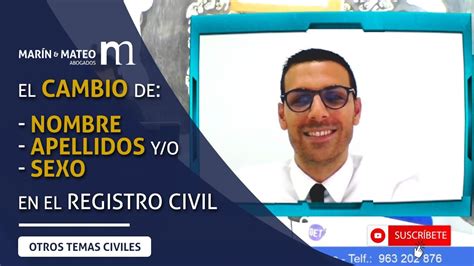Síntesis de 24 artículos como cambiar el nombre en el registro civil