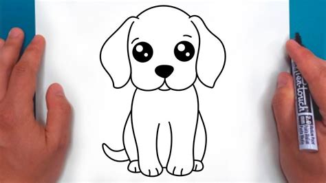 Cum Desenez Cel Mai Dragut Catelus Pui Caine Usor De Deseant Kawaii