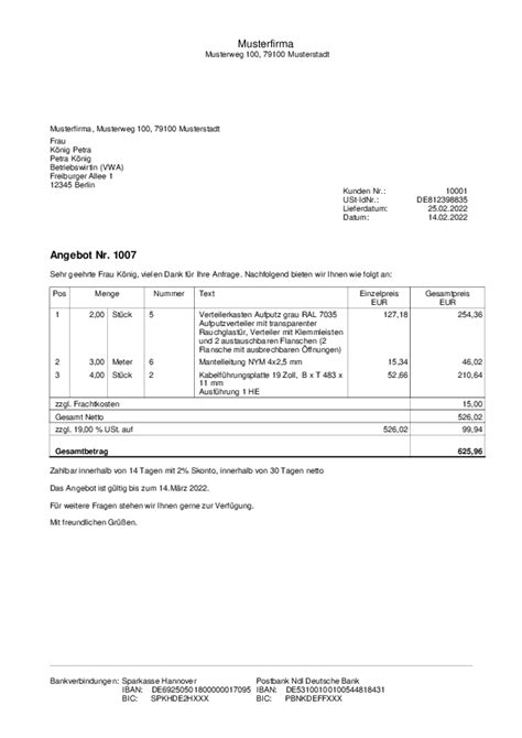 Angebot Schreiben Einfach Schnell Und Effizient Lexware