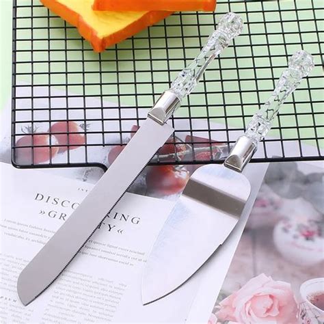 Pelle à gâteau en acier inoxydable ensemble couteau à pizza spatule