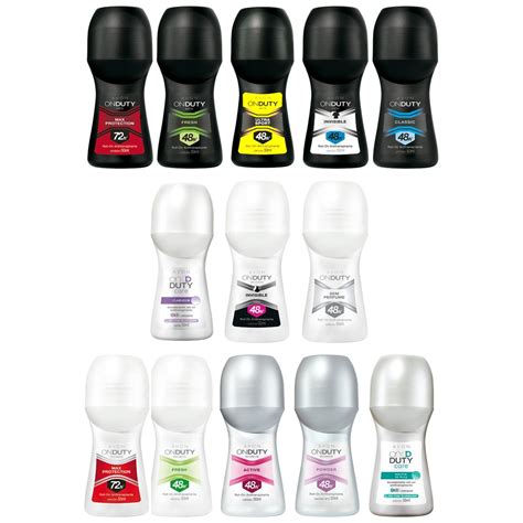 Kit 10 Roll On Antitranspirante On Duty 50 ml Avon Escorrega o Preço