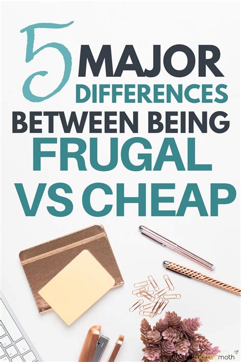 5 Key Differences Between Being Frugal Vs Cheap How To Stop Being