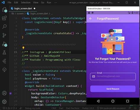 Flutter Login Ui A Dart Repository From Amirbayat Amirbayat