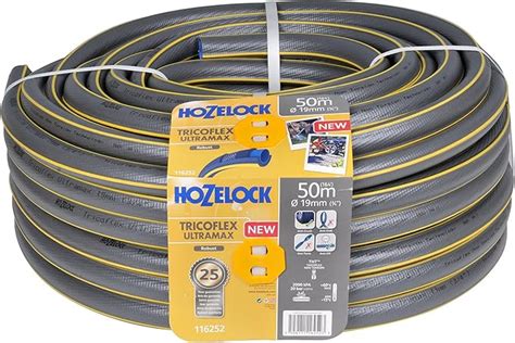HOZELOCK Tuyau Tricoflex Ultramax Ø 19mm 3 4 50 M Tuyau d