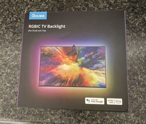 Govee Envisual TV LED Backlights With Camera DreamView T1 RGBIC Wi Fi