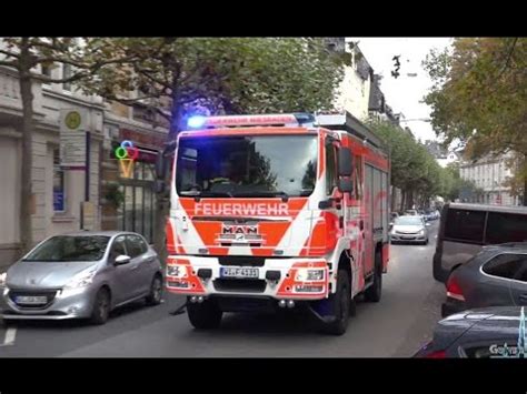 Hlf Bf Wiesbaden Fw Innenstadt Nef Rd Asb Wiesbaden Rw