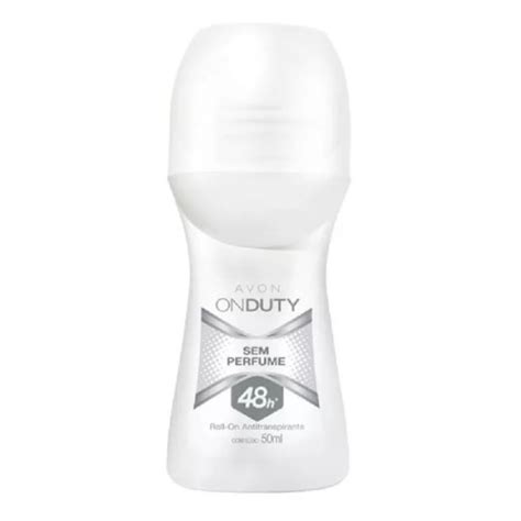 Desodorante Roll On Antitranspirante On Duty Sem Perfume Avon Shopee