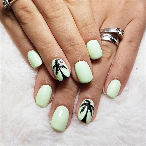 Palm Tree Nail Art Ideas POPSUGAR Beauty