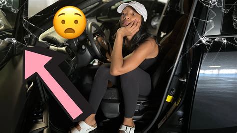 Someone Broke Into Her Car Youtube
